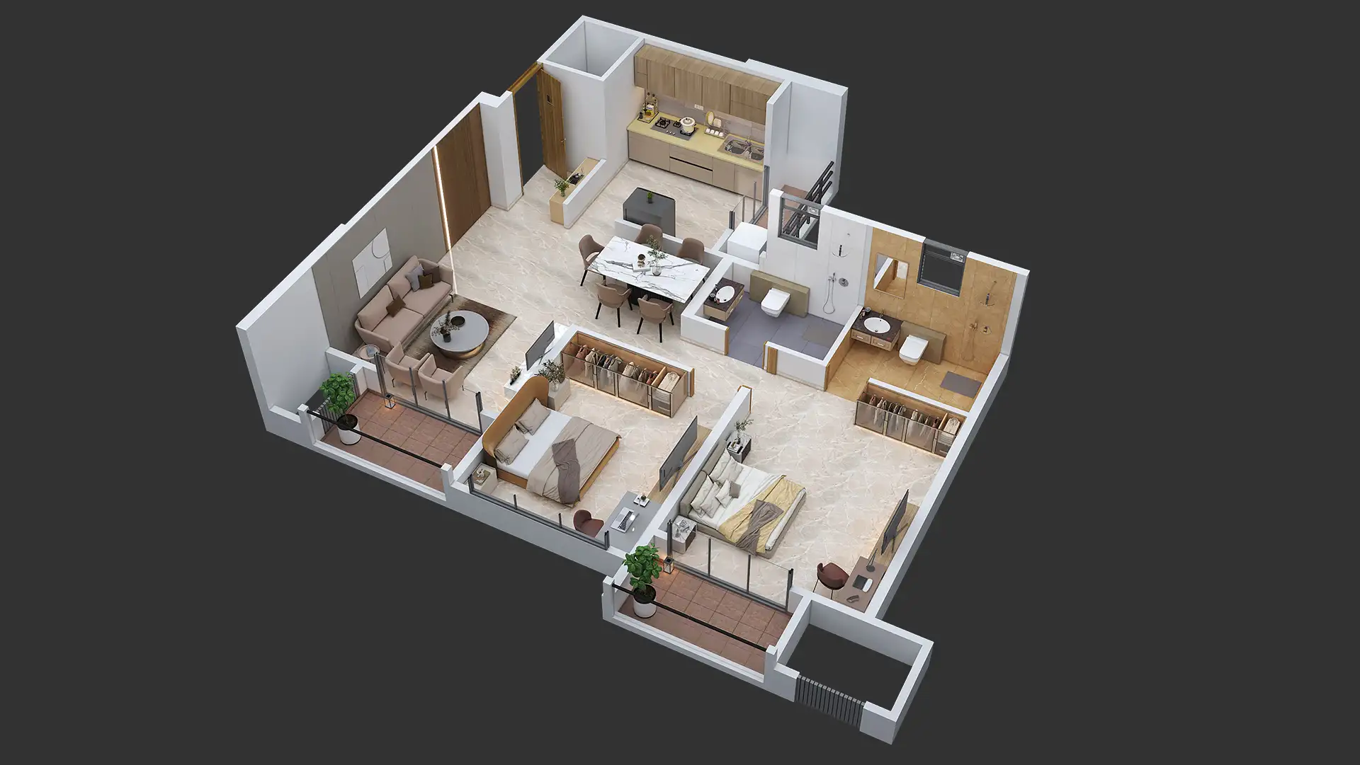 Luxury 2-4 BHK Flats in Bavdhan, Pune | Cielo by VTP Luxe®